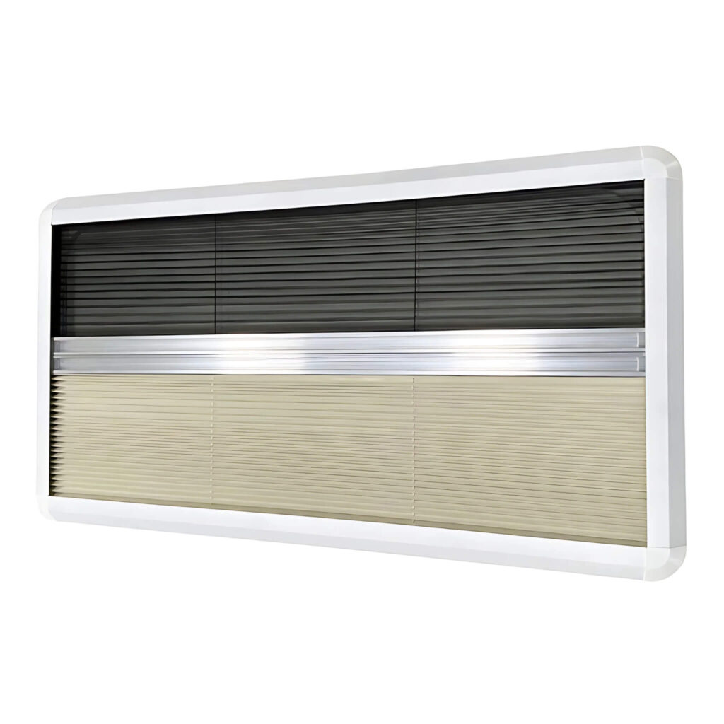 Cadre moustiquaire et store MASIS 850 x 450 mm pour van